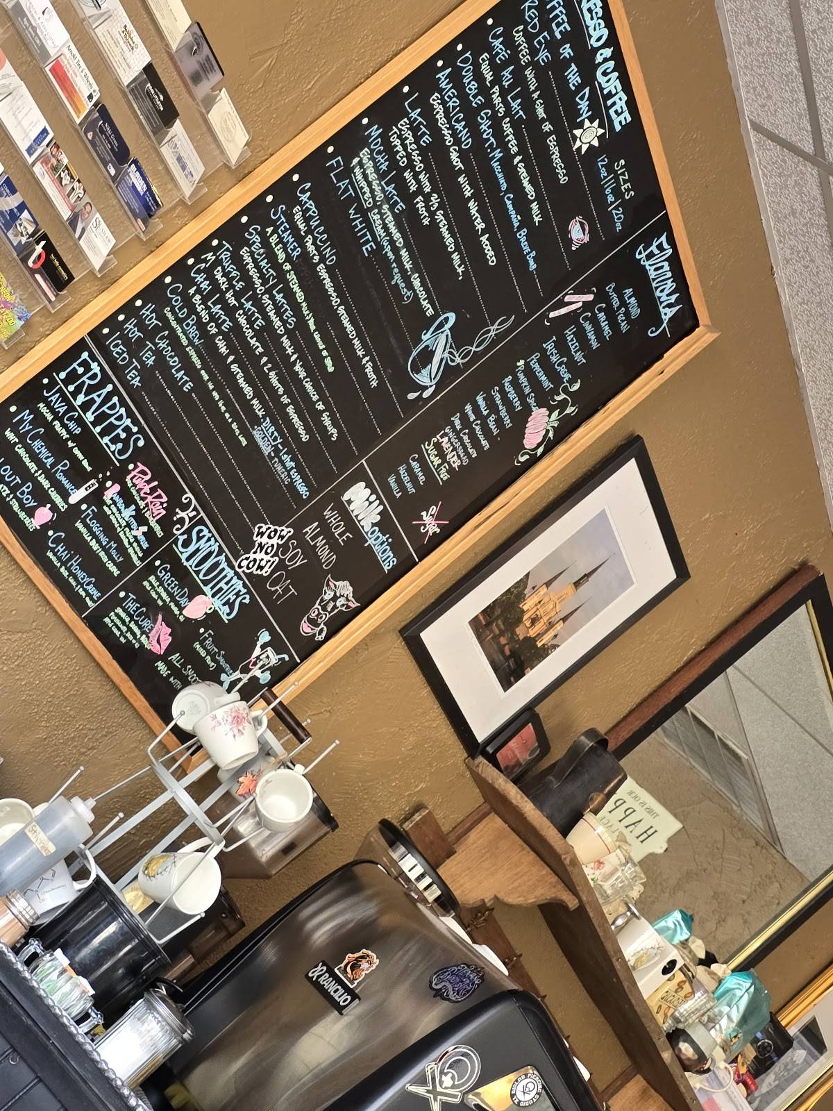 Menu at Crescent Moon Coffee Bar & Cafe, Houston