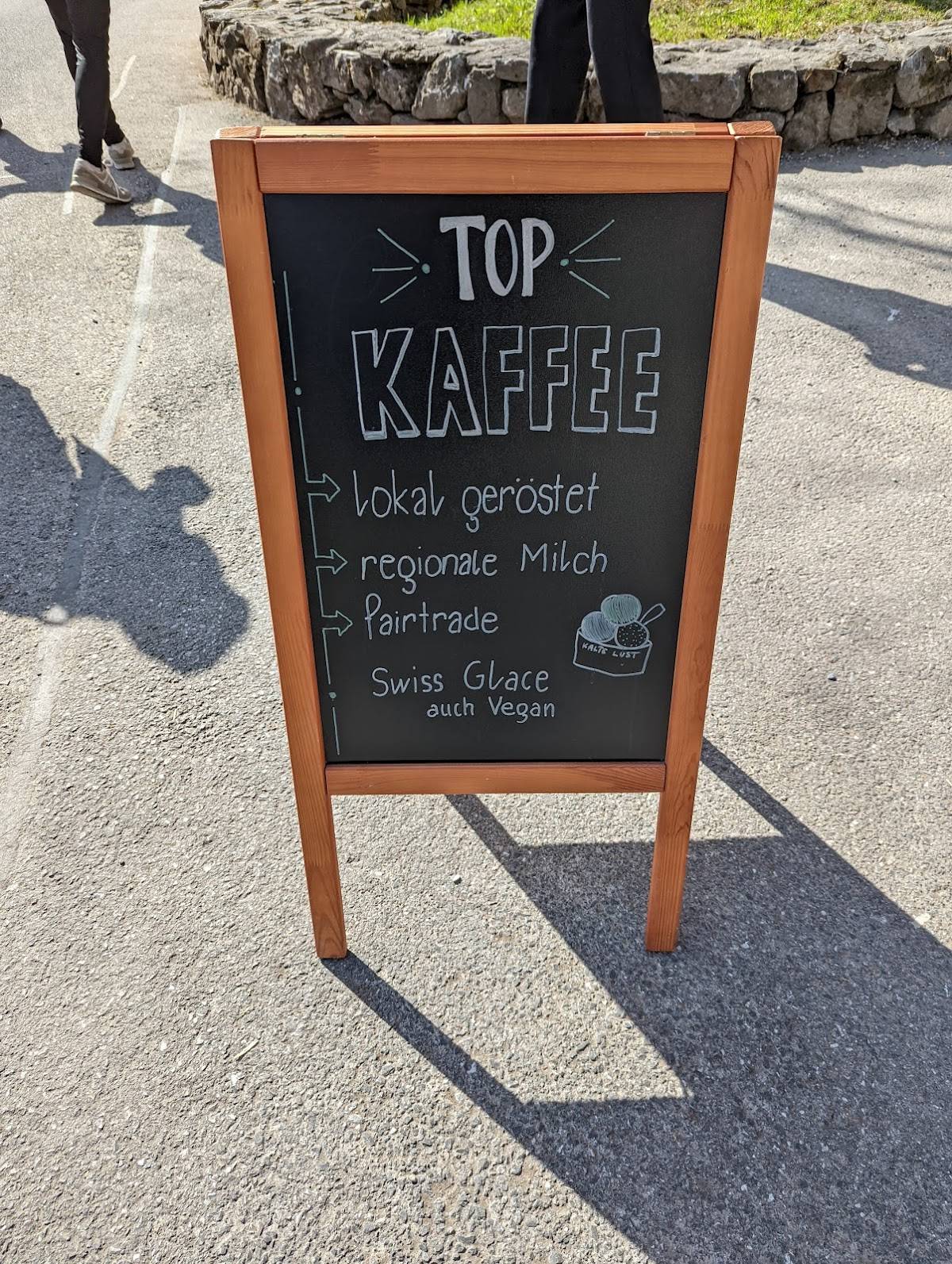Carta de Cycling Bean Coffee-Bike, Lauterbrunnen