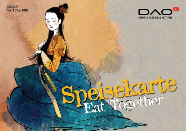 Speisekarte von DAO restaurant, Linz