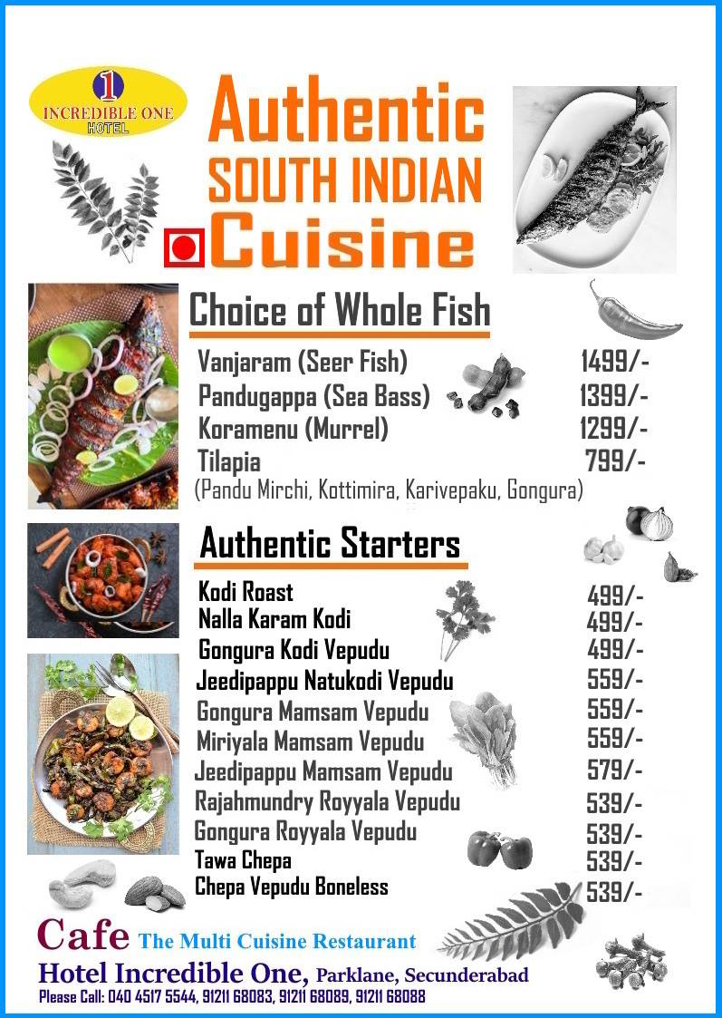 Menu at DEE The Bar, Secunderabad