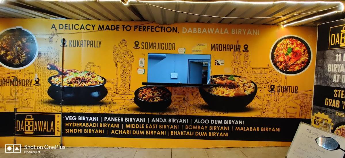 Menu at Dabbawala Biryani Kukatpally, Hyderabad, 15-31-VM-2/17