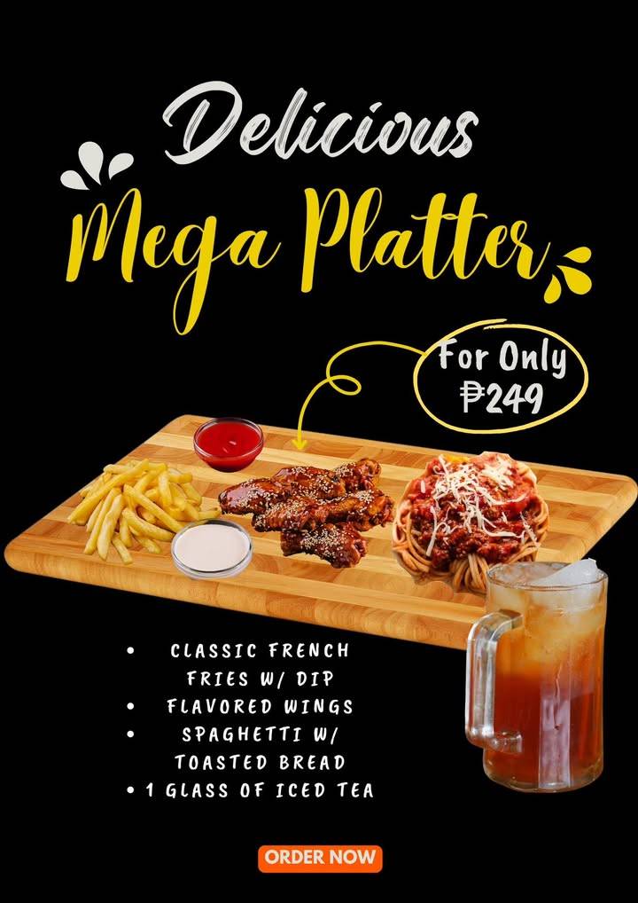 Menu at Wing Master Silog Toril Main restaurant, Davao City