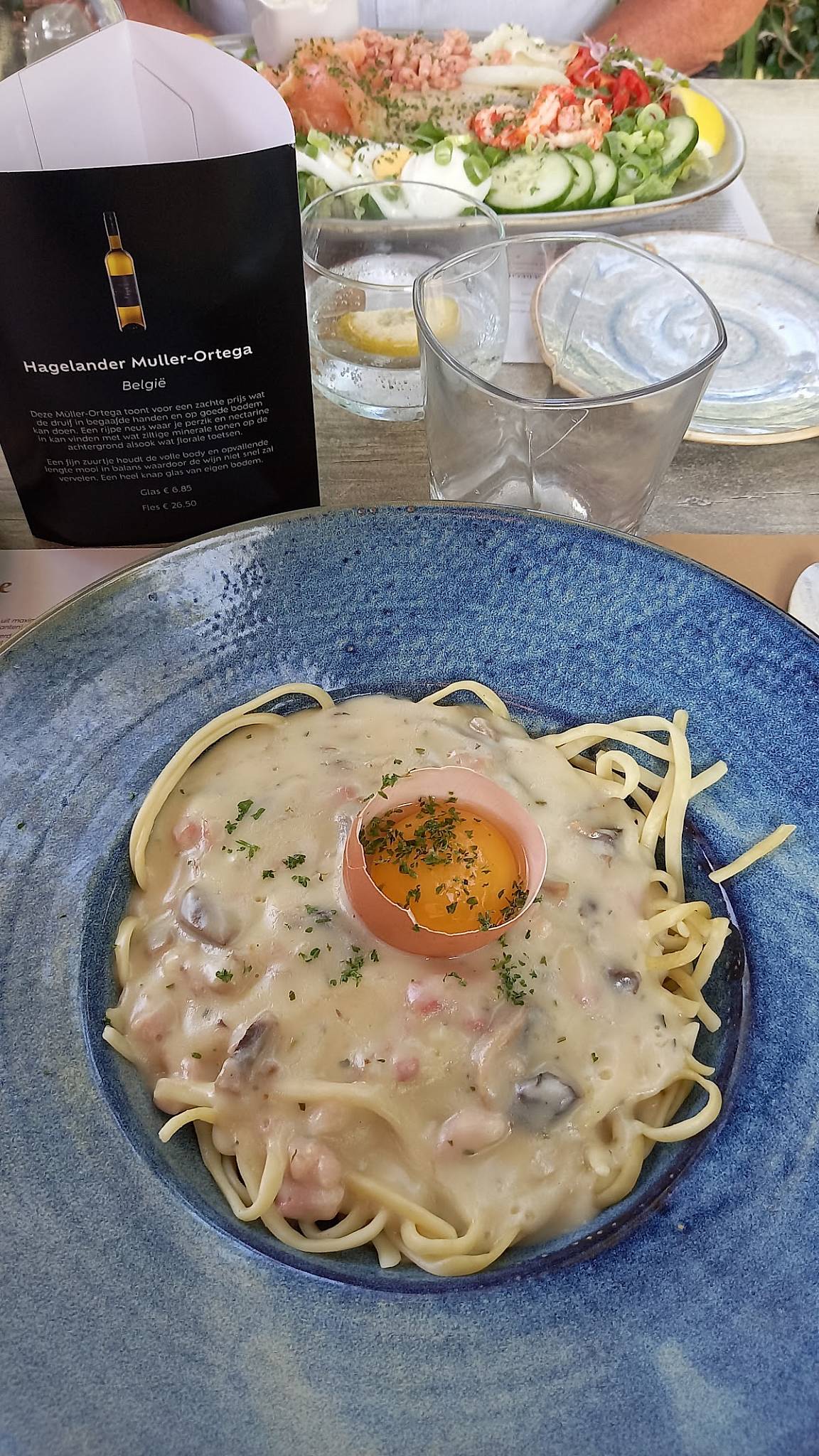 Menu at De Kempense hoeve, Olen