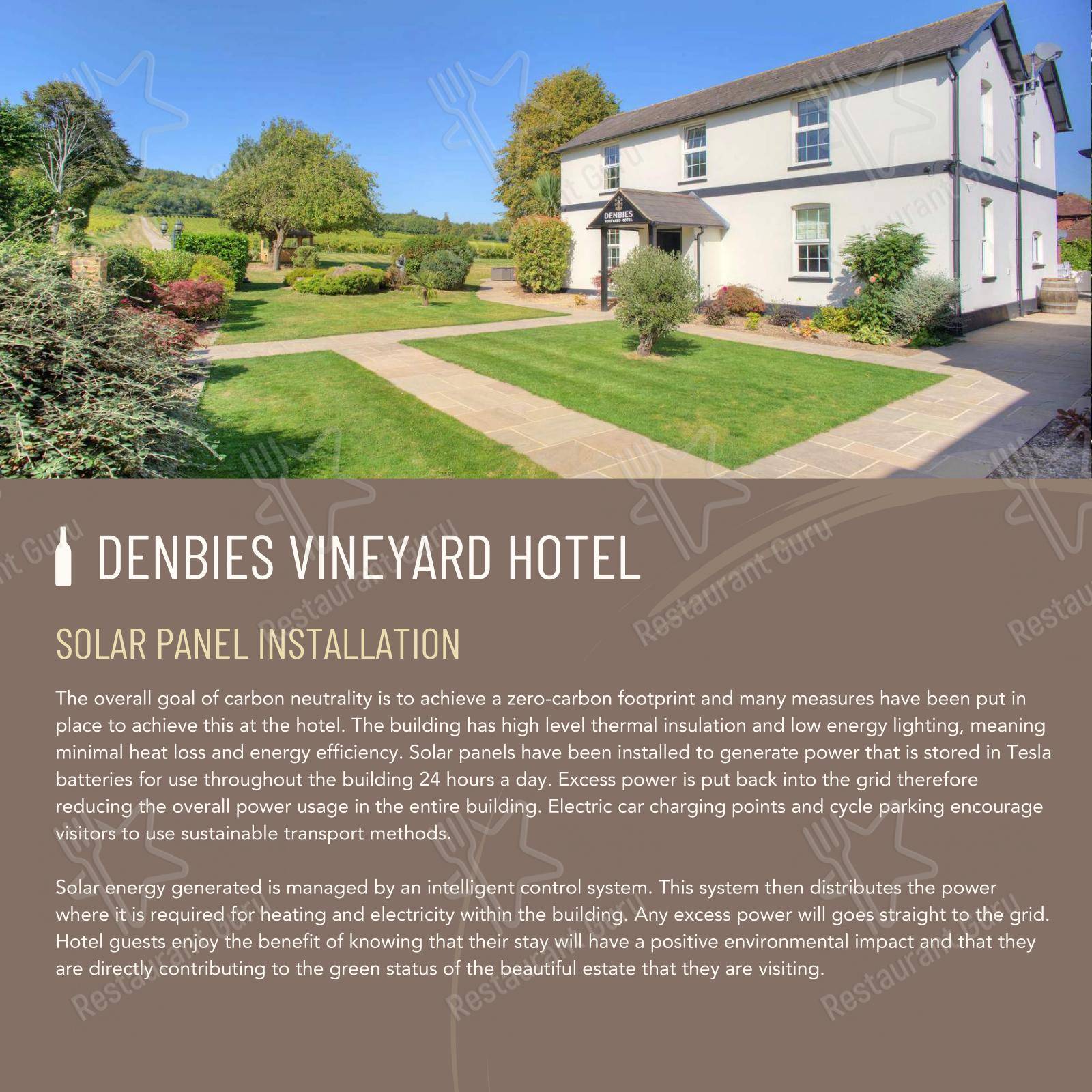 Menu at Denbies Wine Estate restaurant, Dorking