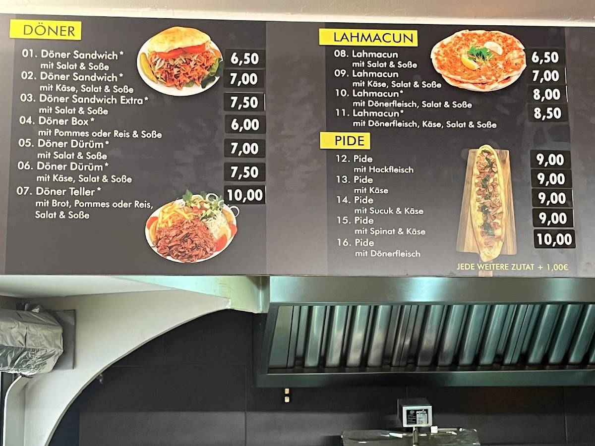 Speisekarte von Der Dönerladen restaurant, Mainz