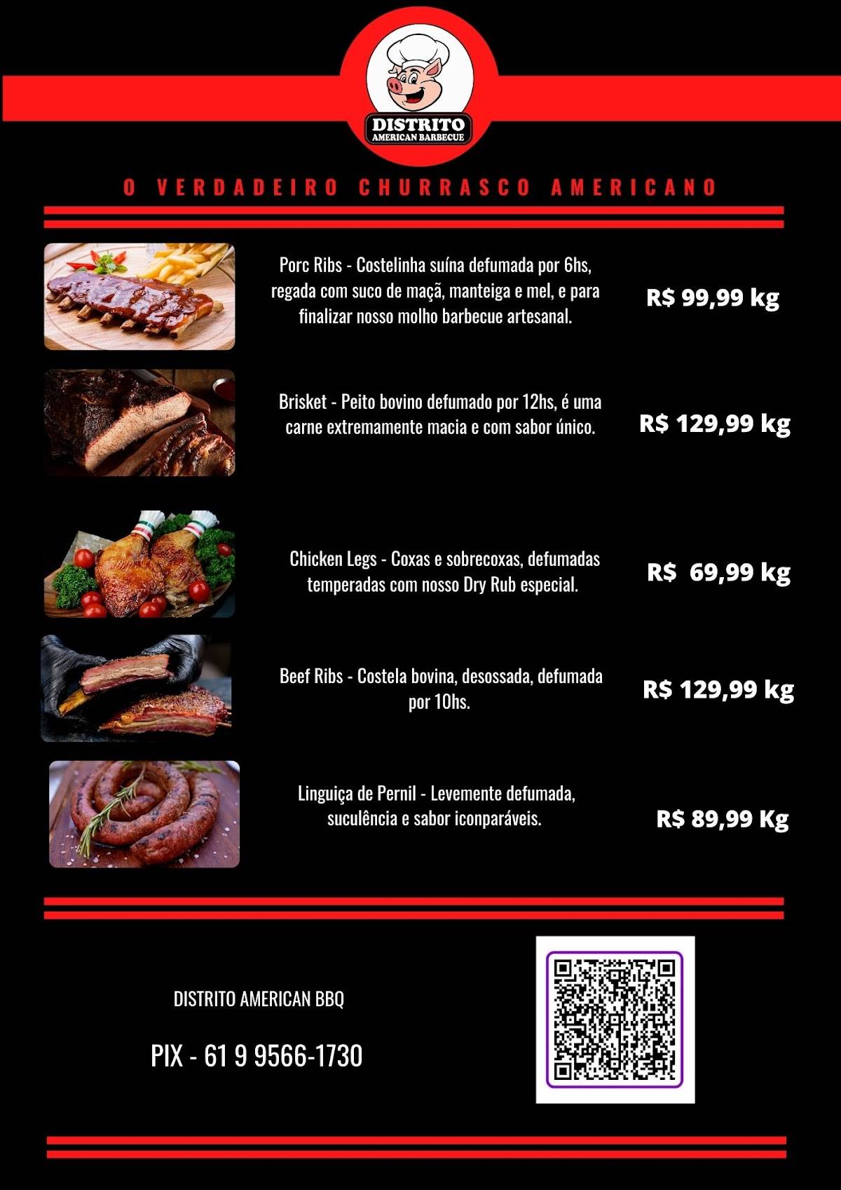 Carta de Distrito BBQ, Brasília