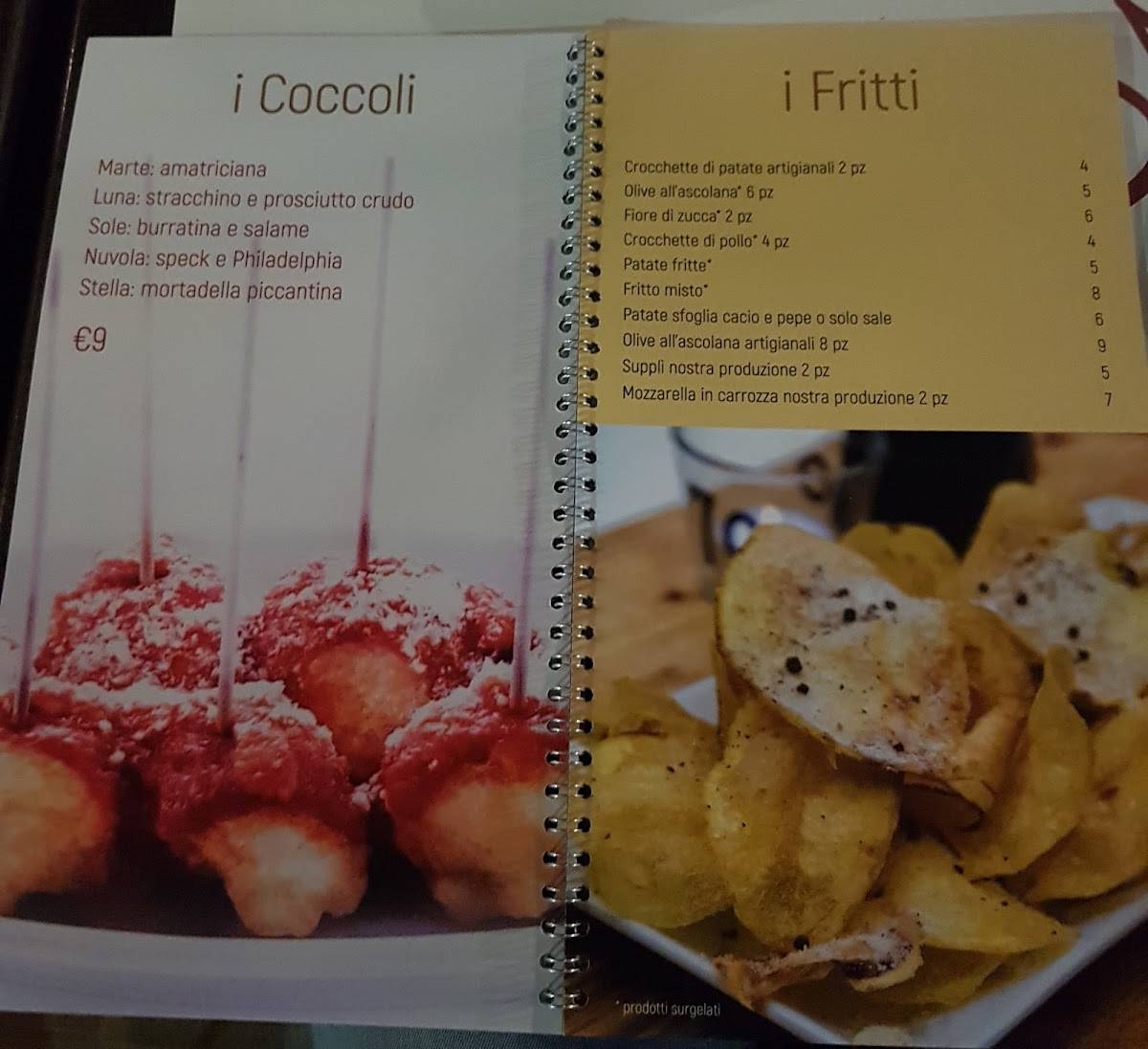 Menu da Dom ristorante, Roma, Via Vermicino 151