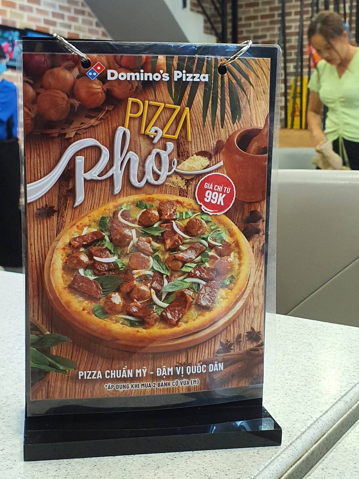 Menu at Domino's Pizza Lê Văn Quới restaurant, Ho Chi Minh City, 480 Đ ...