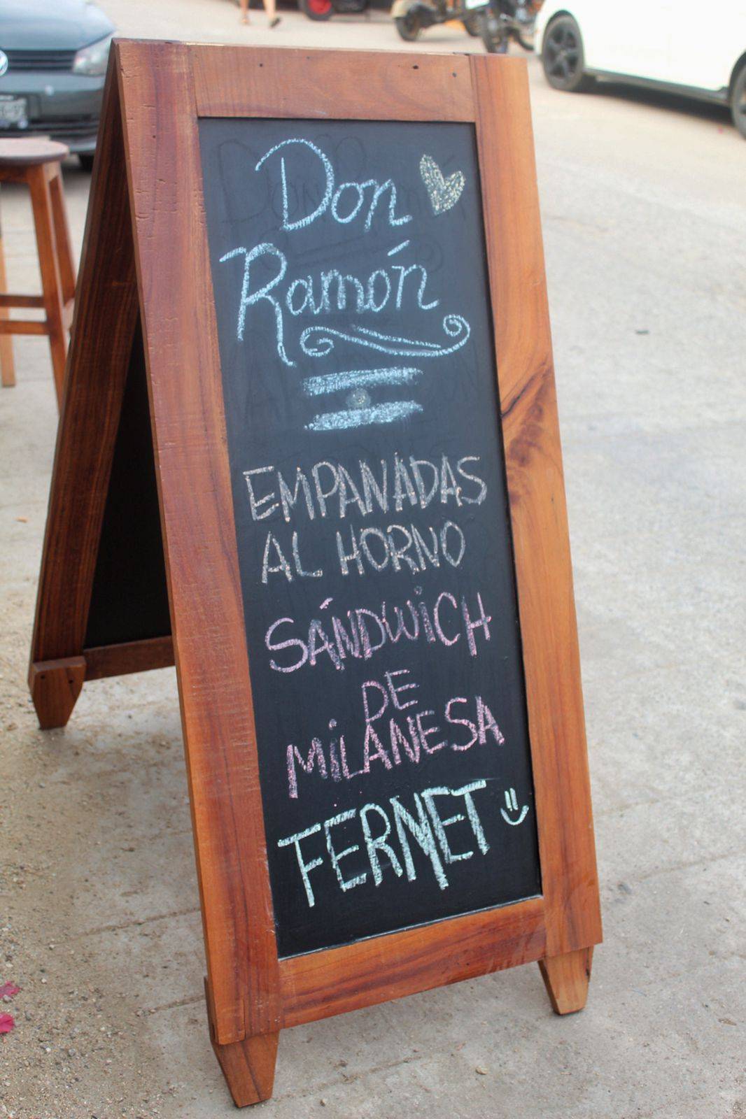 Carta del restaurante Don Ramón, Brisas del Zicatela