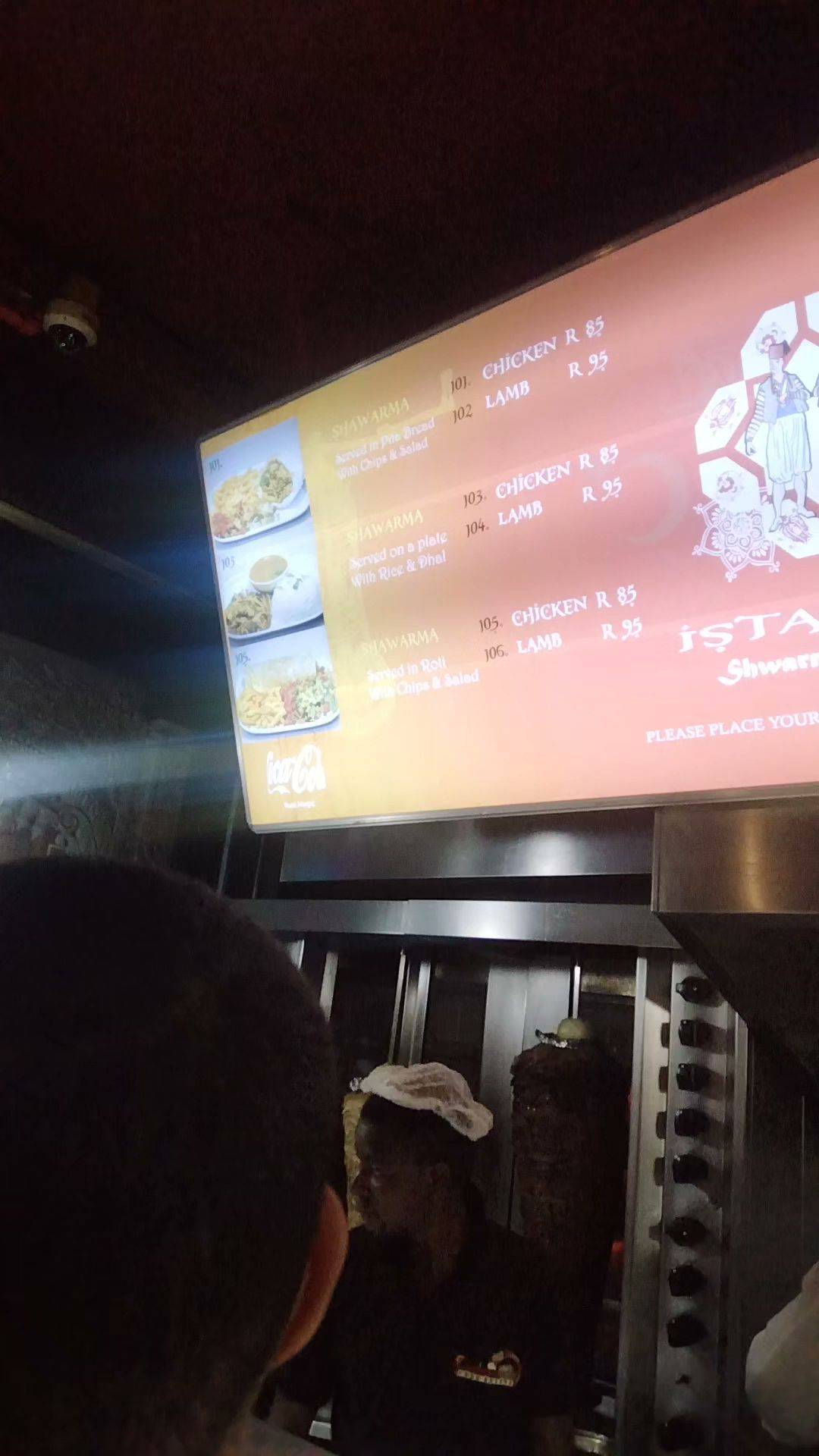 Menu at Eastern Food Bazaar restaurant, Cape Town, 96 Longmarket St