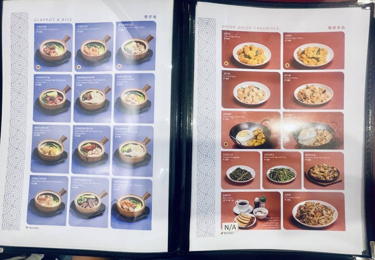 Menu at Eat Fresh Cebu restaurant, Cebu City