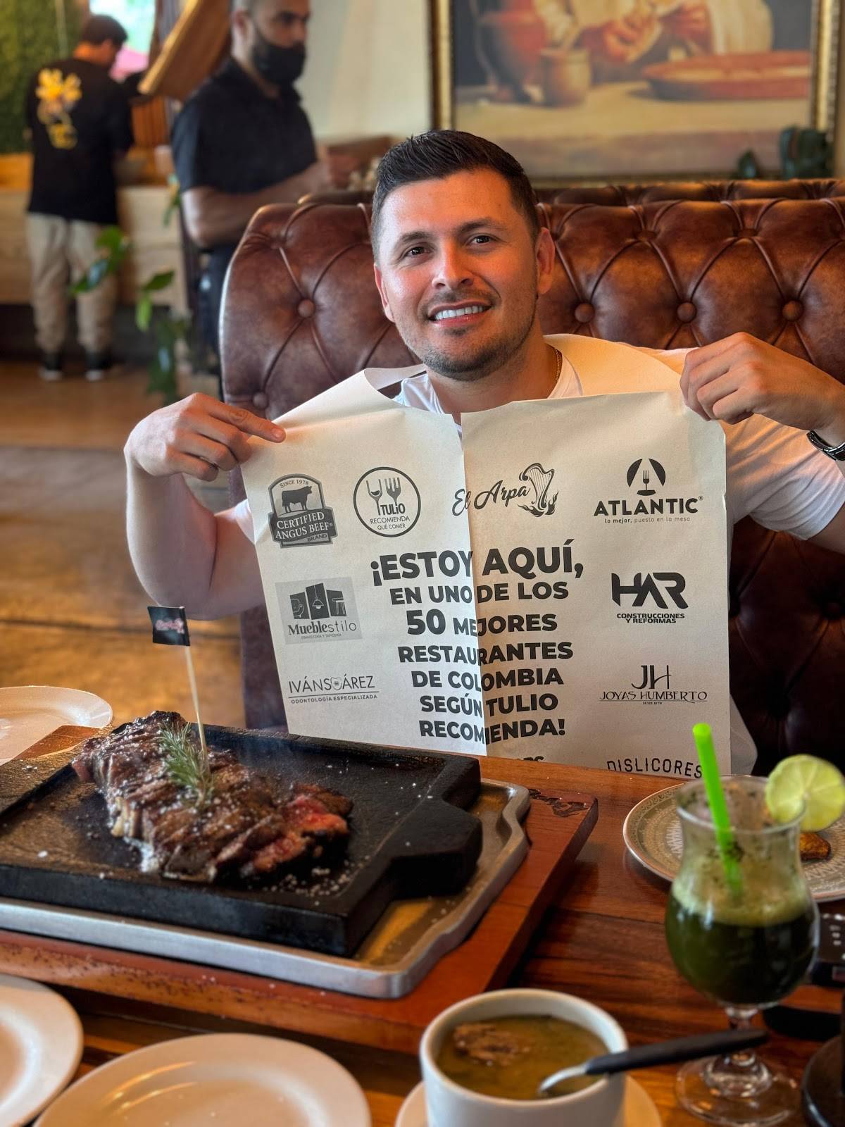 Menu at El Arpa Tuluá restaurant, Tulua