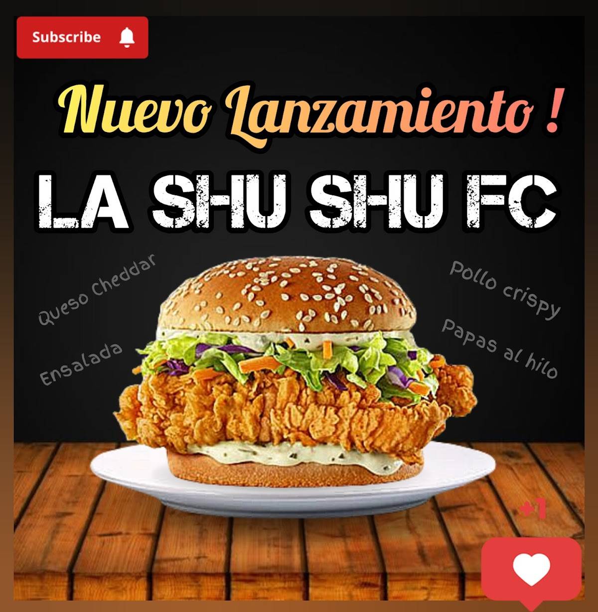 Carta del restaurante El Bunker D' ShuShu, Peru