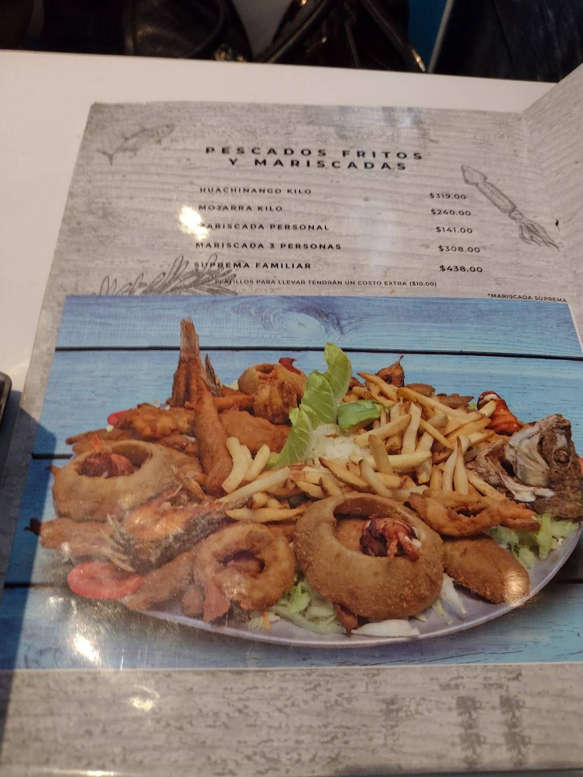 Carta del restaurante El Calamar del Monterrey (Suc. Concordia), Apodaca