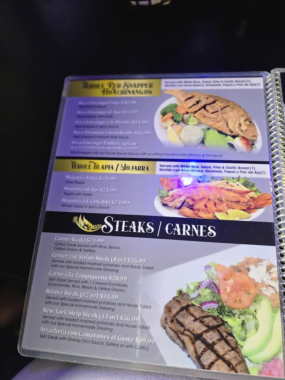 Menu at El Capitan Restaurant, Aurora