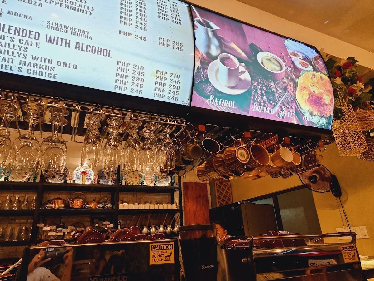 Menu at El Cuartel Restaurant and Bar, Tanauan