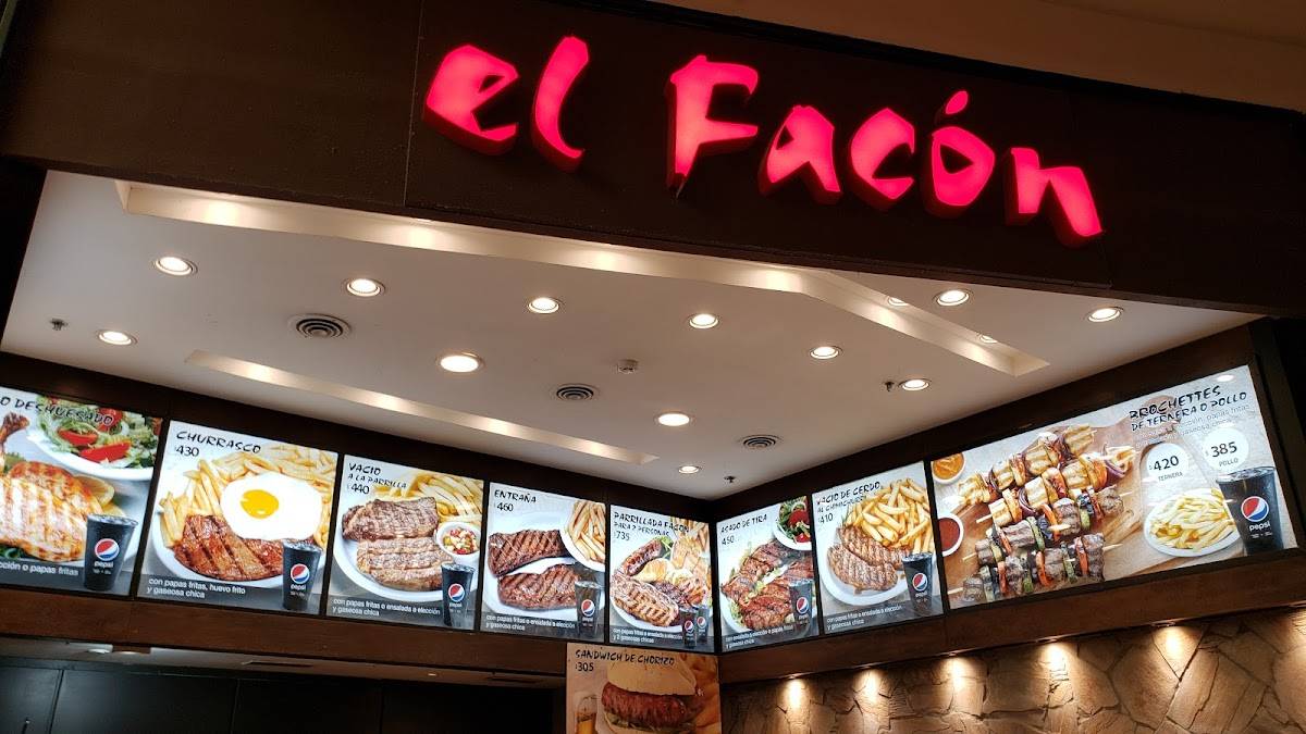 Carta del restaurante El Facón, San Isidro, Paraná 3745 Piso 2