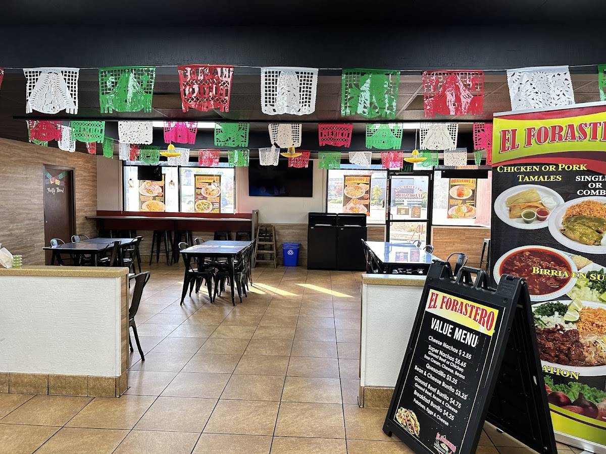 Menu at El Forastero Mexican Food fast food, Auburn