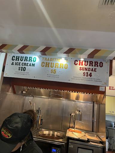 Menu at El Mercadito restaurant, San Diego