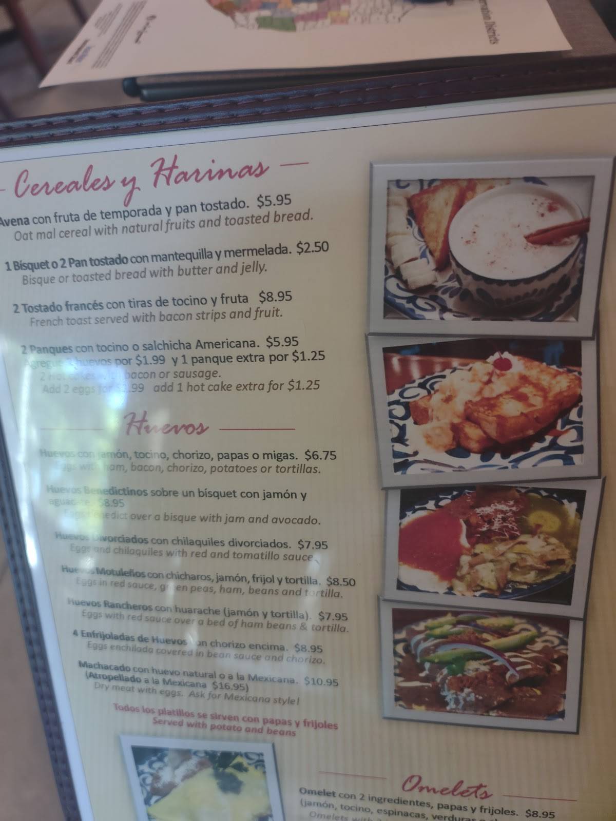 Menu at El Pastor Grill steakhouse, McAllen, 600 N 10th St