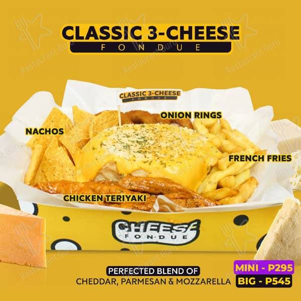 Menu at Everything But Cheese restaurant, Manila, JX2P+RQX