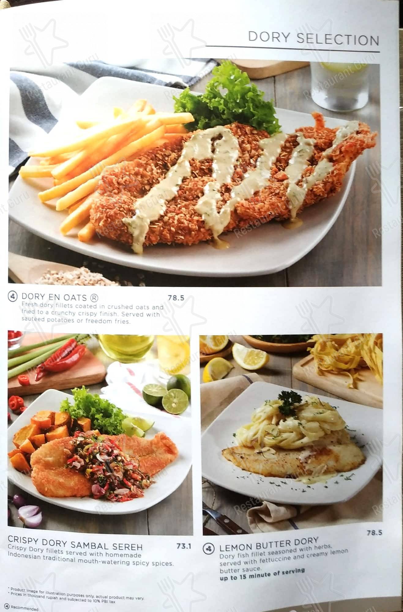 Menu at Excelso Summarecon Mall Bekasi cafe, Bekasi Regency, Jl. Jend ...