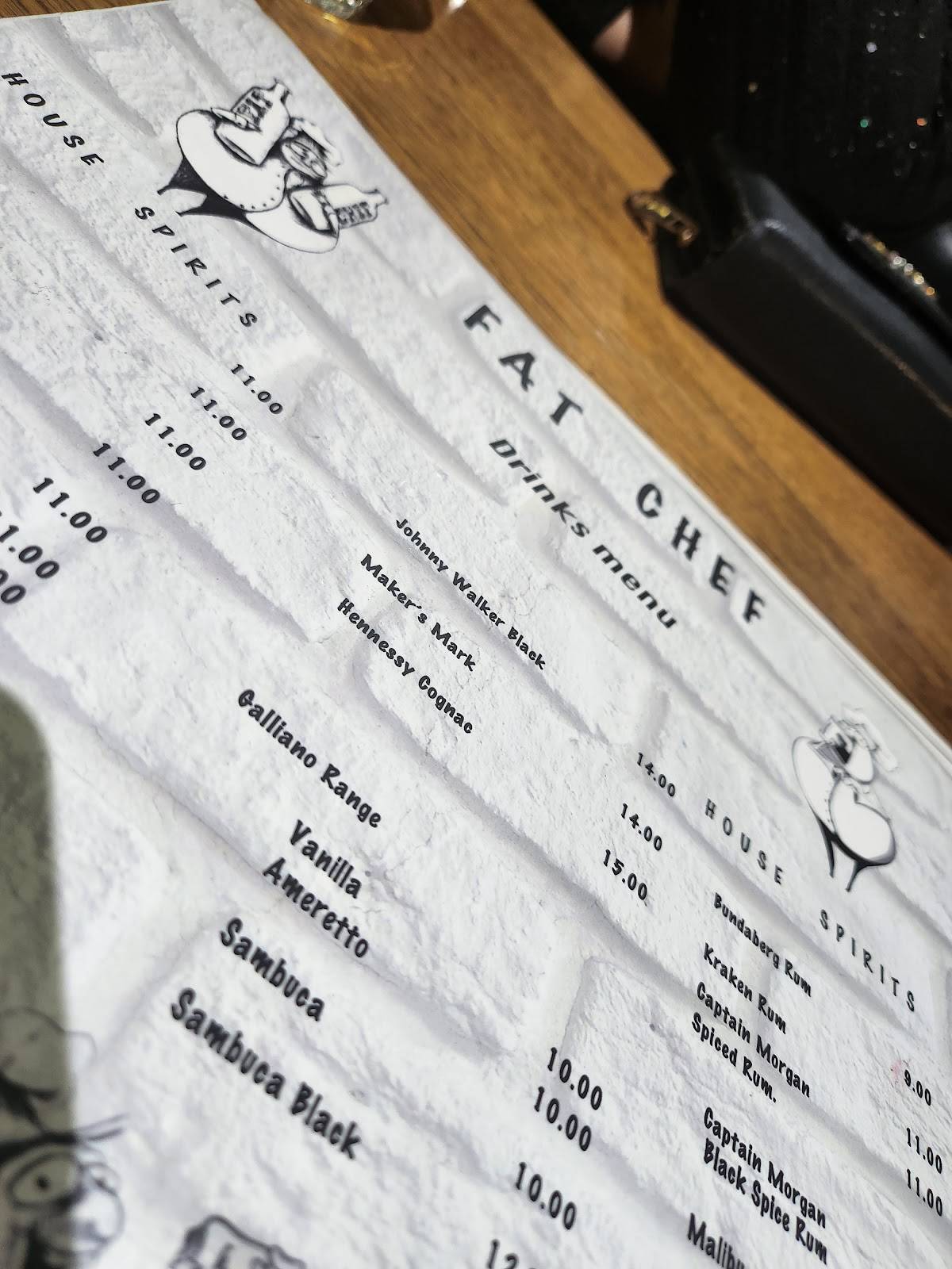 Menu at FAT CHEF Carrum Downs cafe, Carrum Downs, Frankston - Dandenong Rd