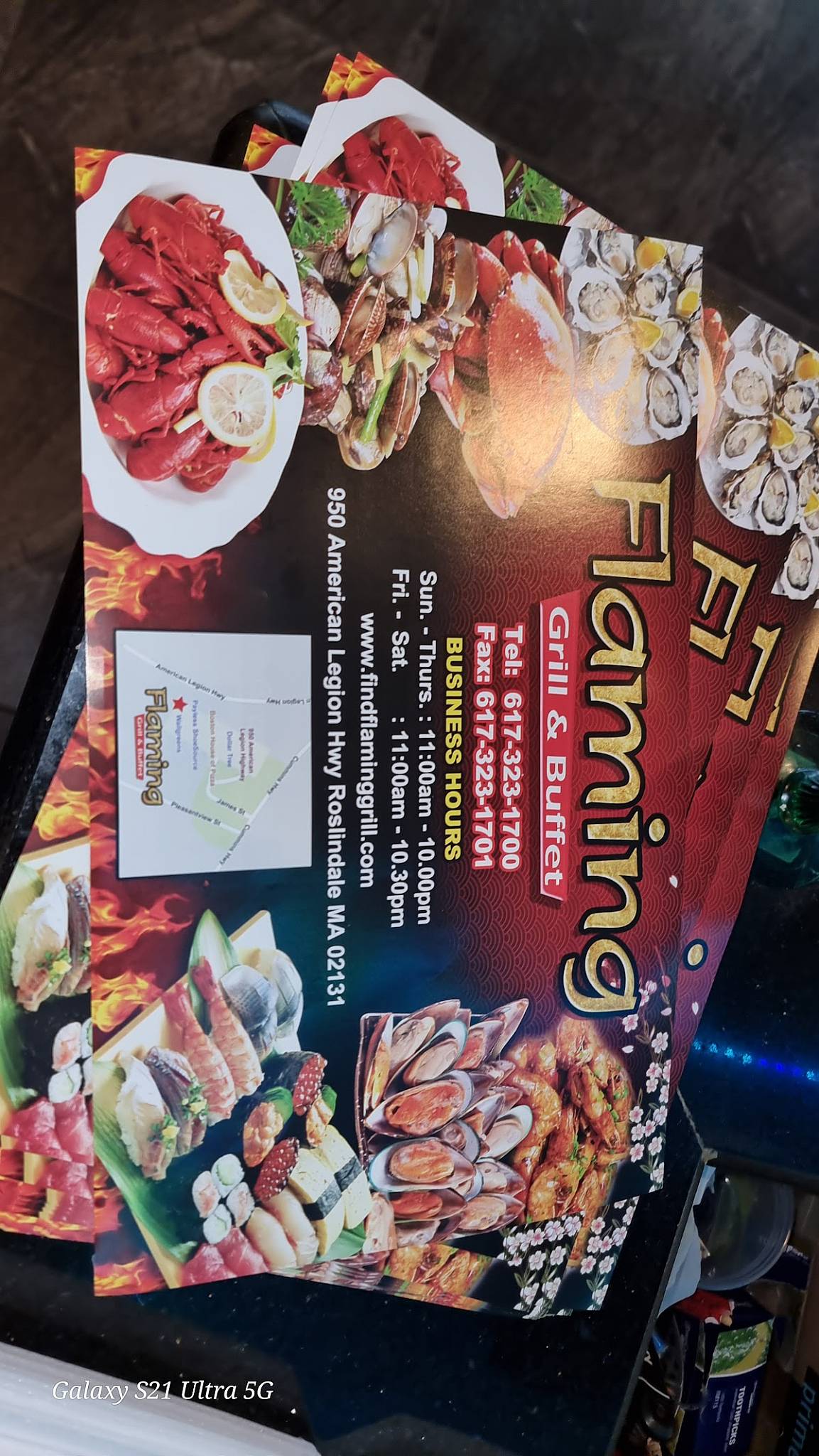 Menu at FLAMING GRILL & BUFFET (Roslindale Location) restaurant, Boston ...