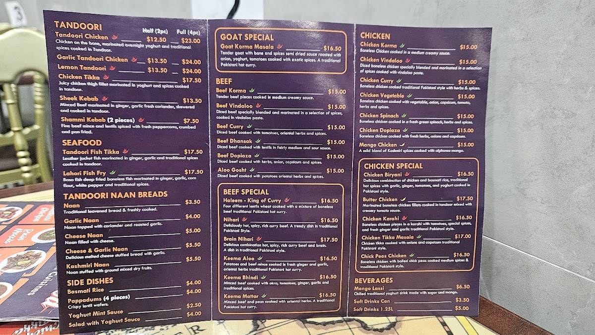 Menu at Faheem Fast Food Strathfield, Strathfield