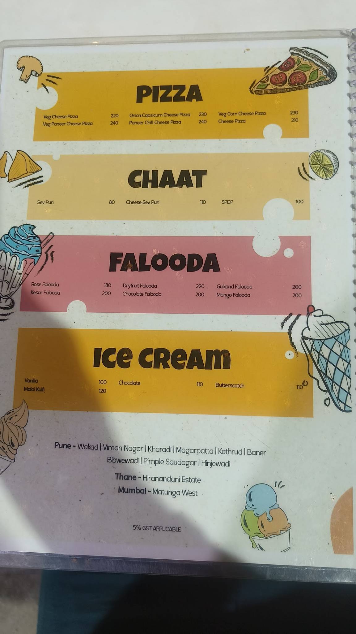 Menu at Falahaar, Thane, Shop No. 01