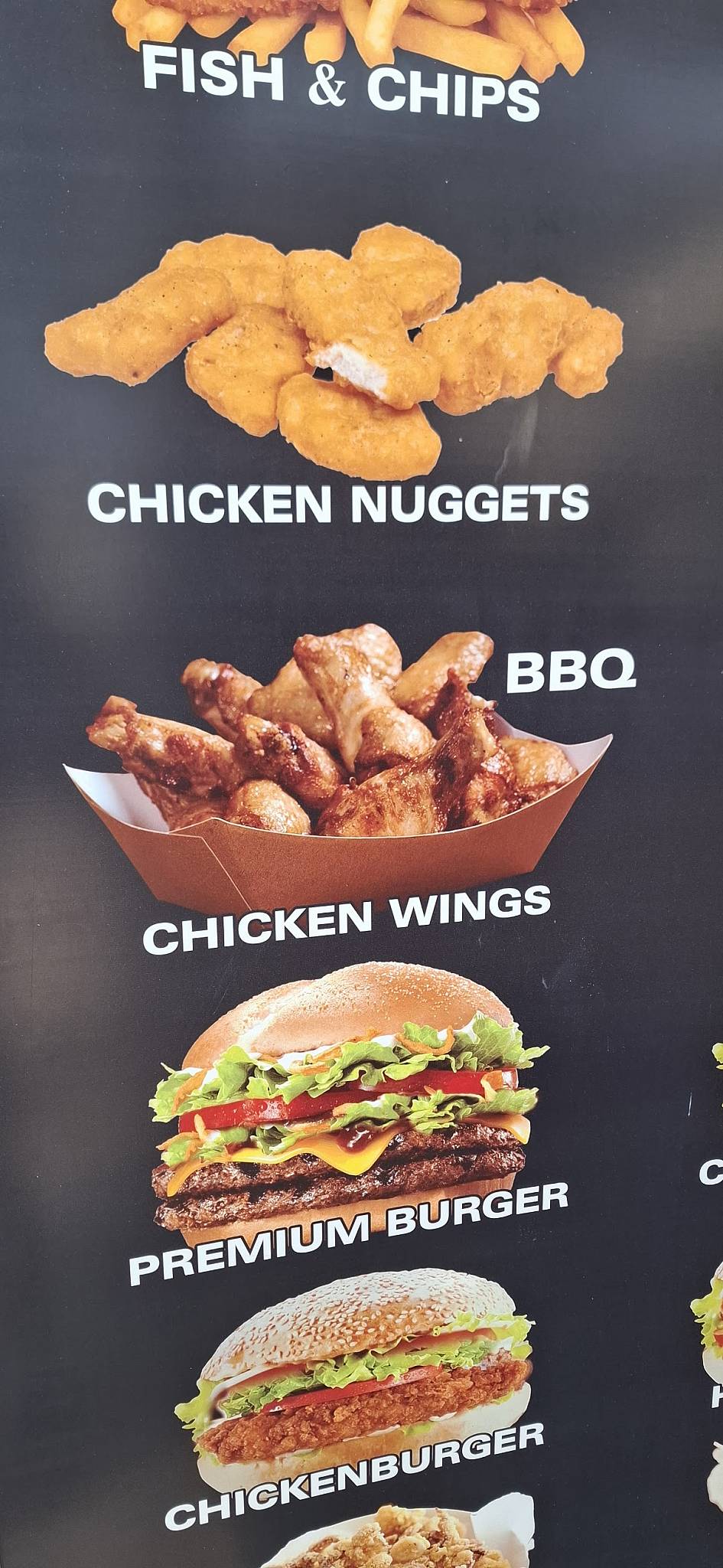 Menu at Fast food EMI - RABAC, Rabac