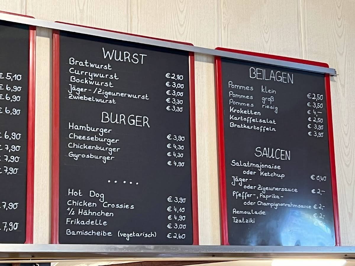 Speisekarte von Friedhelms Schnellrestaurant GmbH, Ladbergen