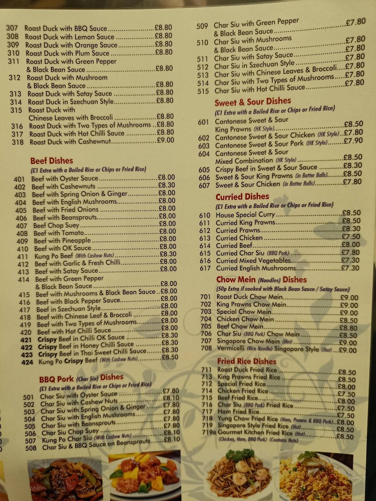 Menu at Gourmet Kitchen Thirsk fast food, Thirsk