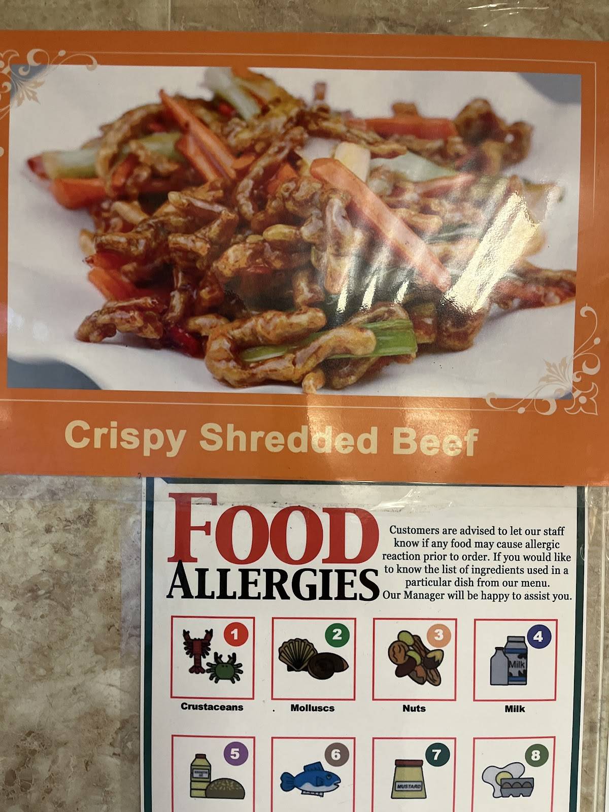 Menu at Kin Shing fast food, Scarborough