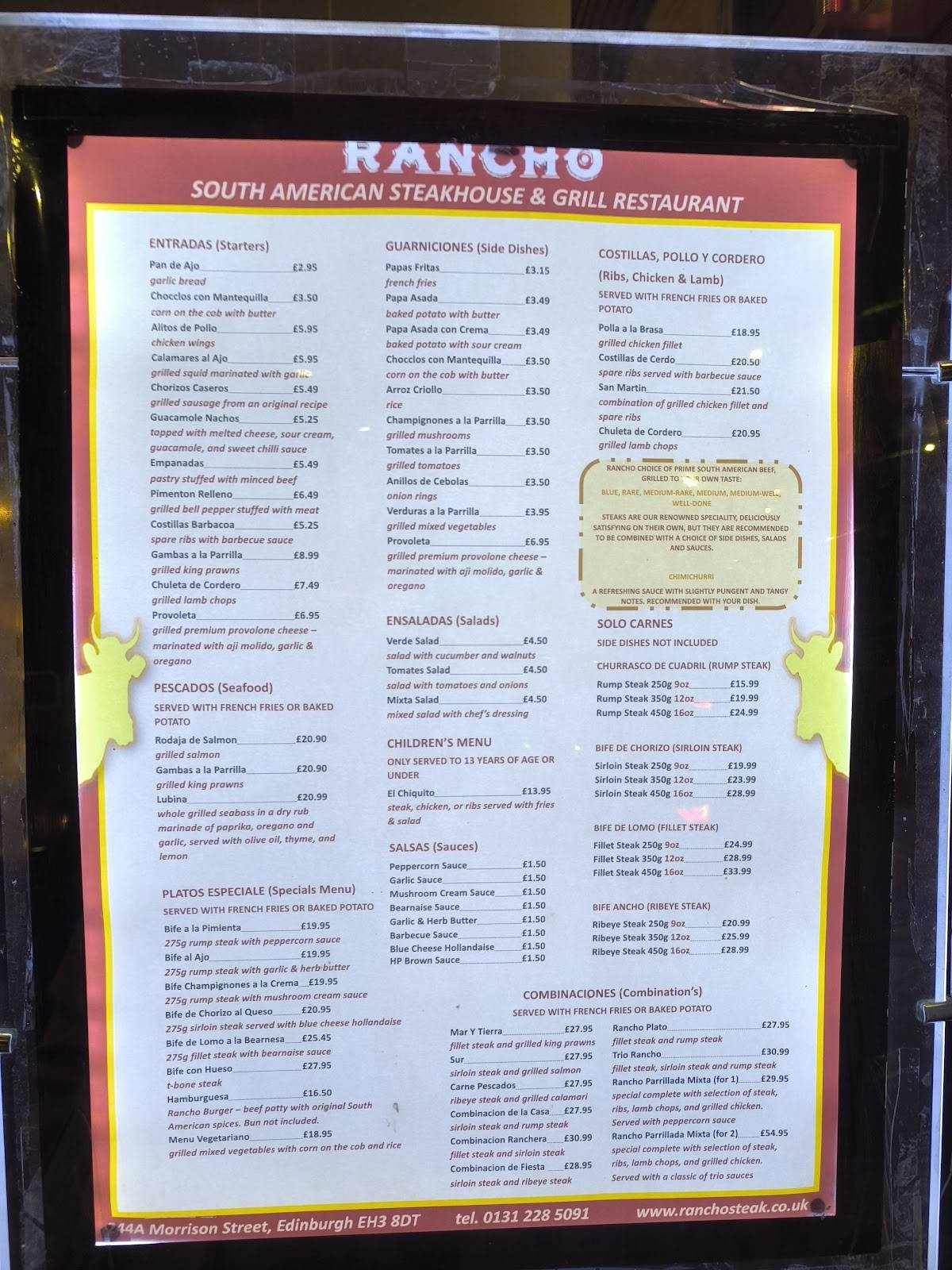 Menu at Fava Restaurant - Greek Kitchen, Edinburgh