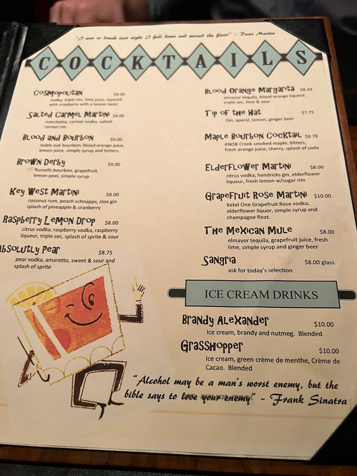 Menu at Flame Bar And Grill, Carbondale, 501 E Walnut St