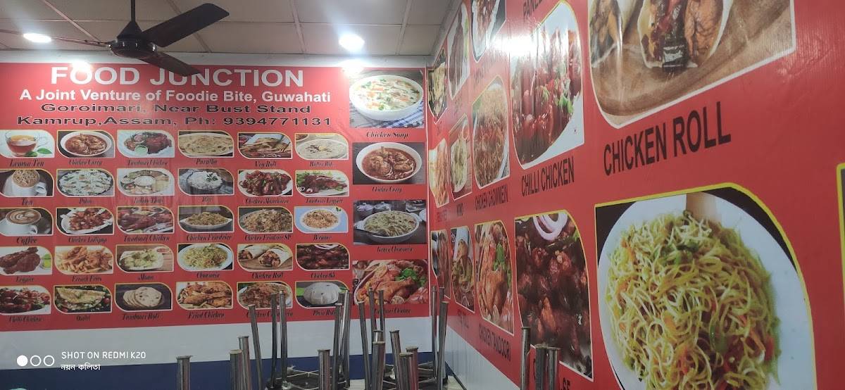 Menu at Food Junction, Muhimari Bilar Pathar
