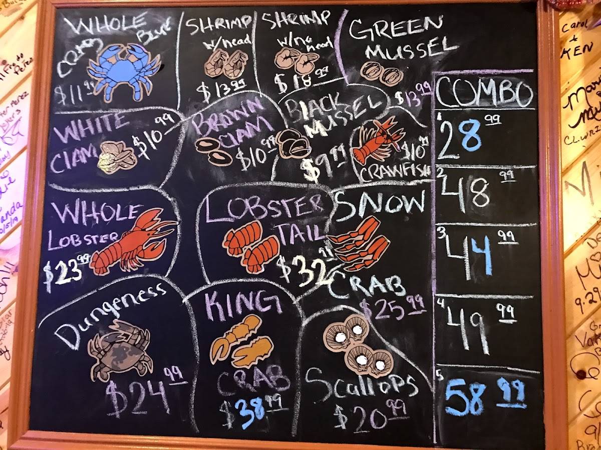 Menu at Storming Crab - Fort Wayne restaurant, Fort Wayne