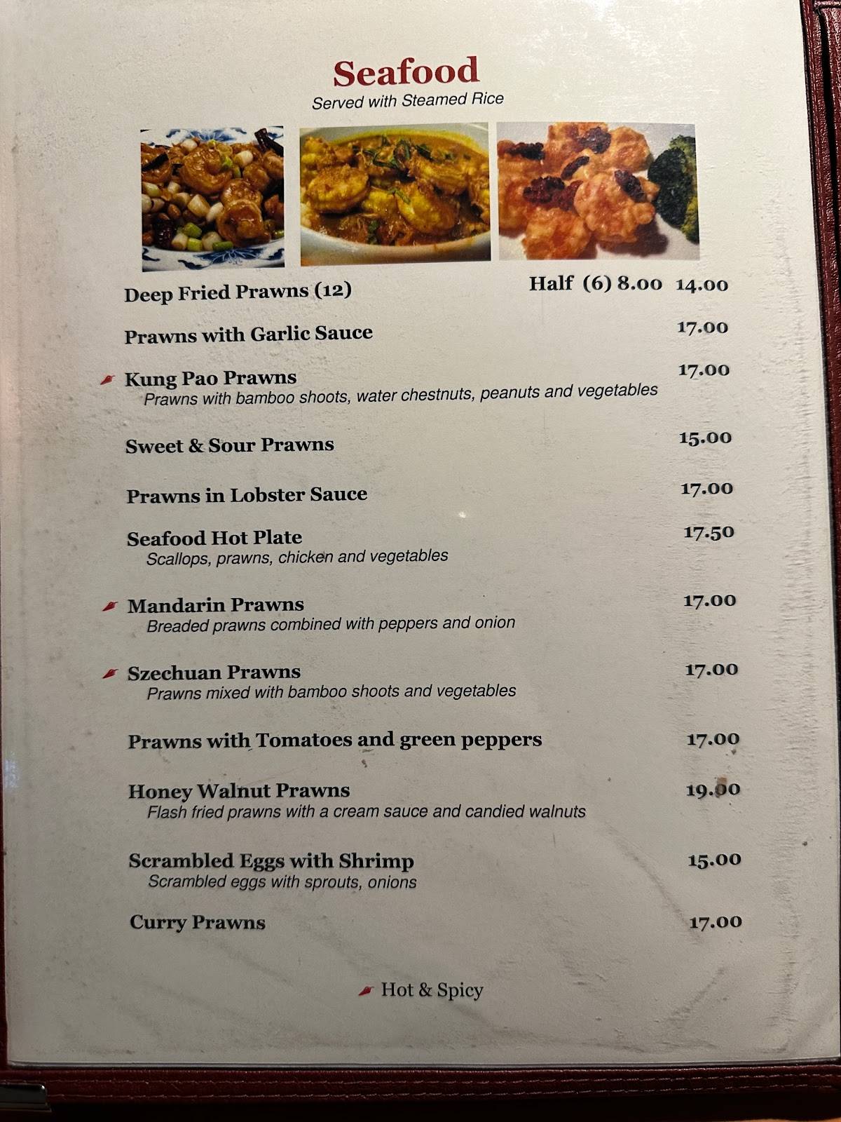Menu at Four Seasons Chinese Restaurant, Enumclaw