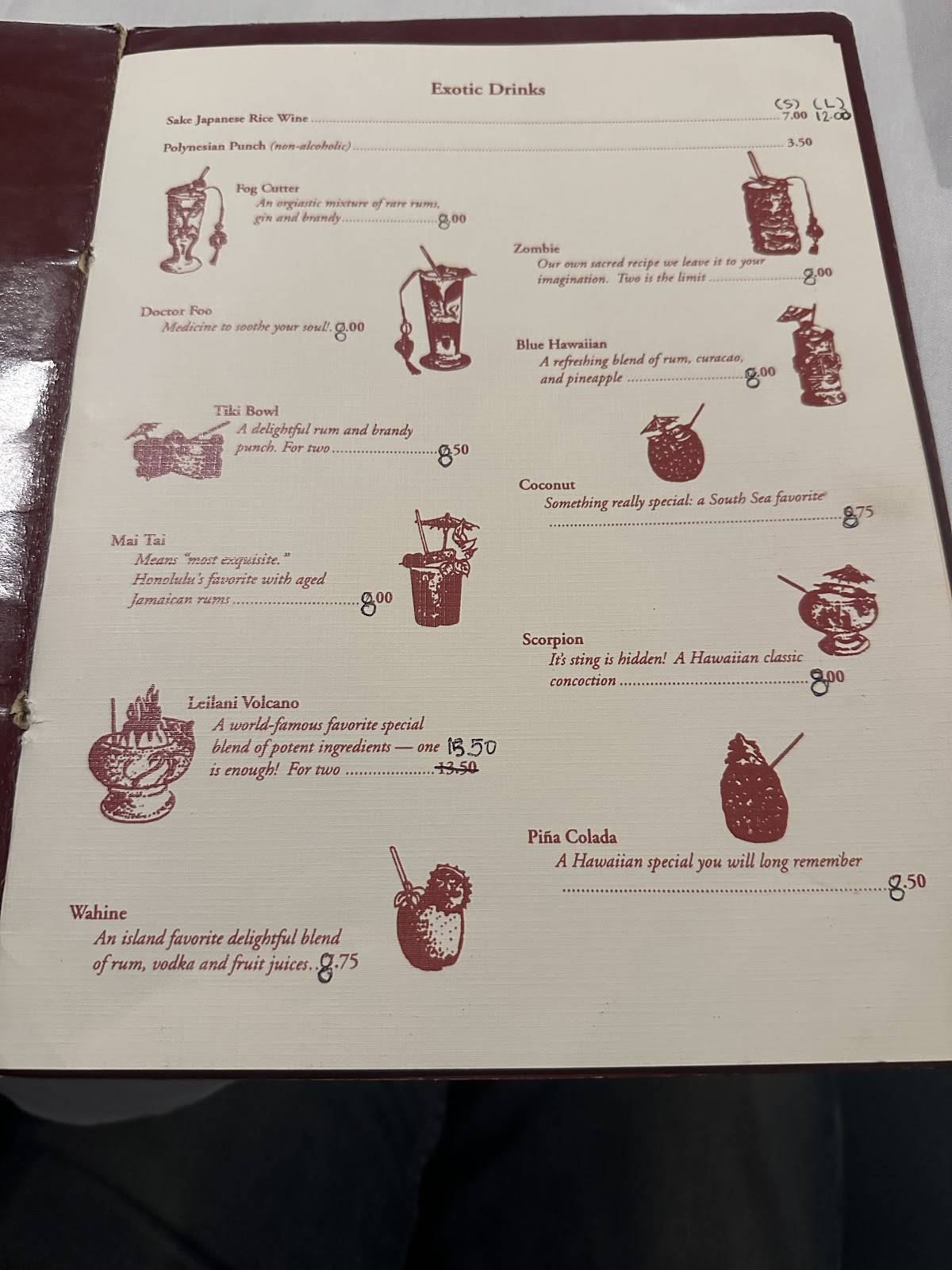 Menu at Fred's Szechuan Chinese Restaurant, Nevada City