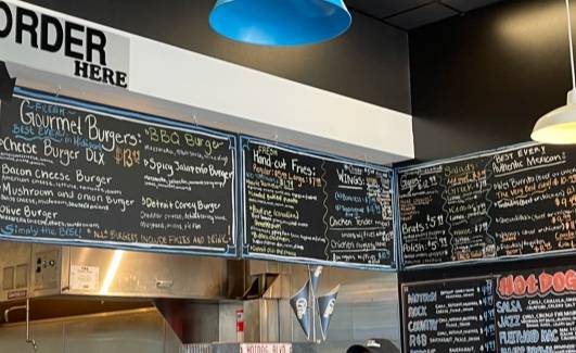 Menu at Fry Nation restaurant, Comstock Park, Alpine Ave NW STE C