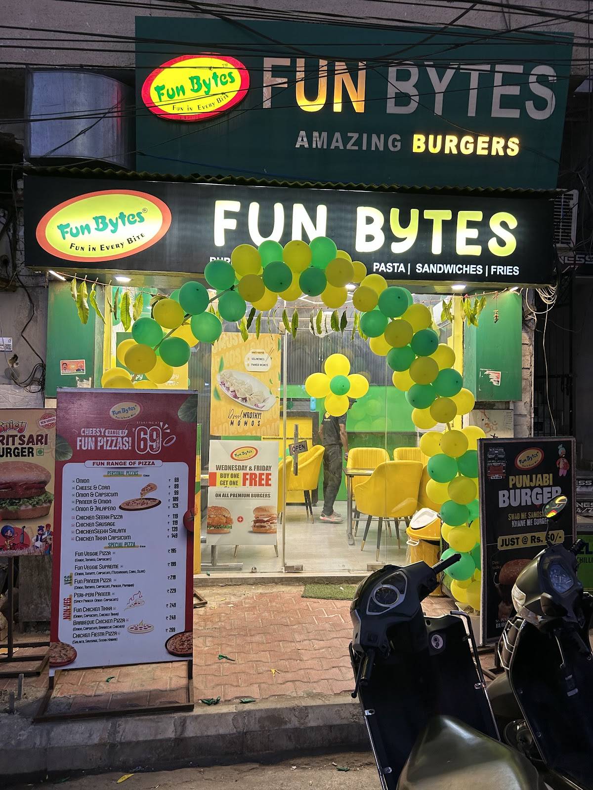 Menu at Fun Bytes, Jammu, 71