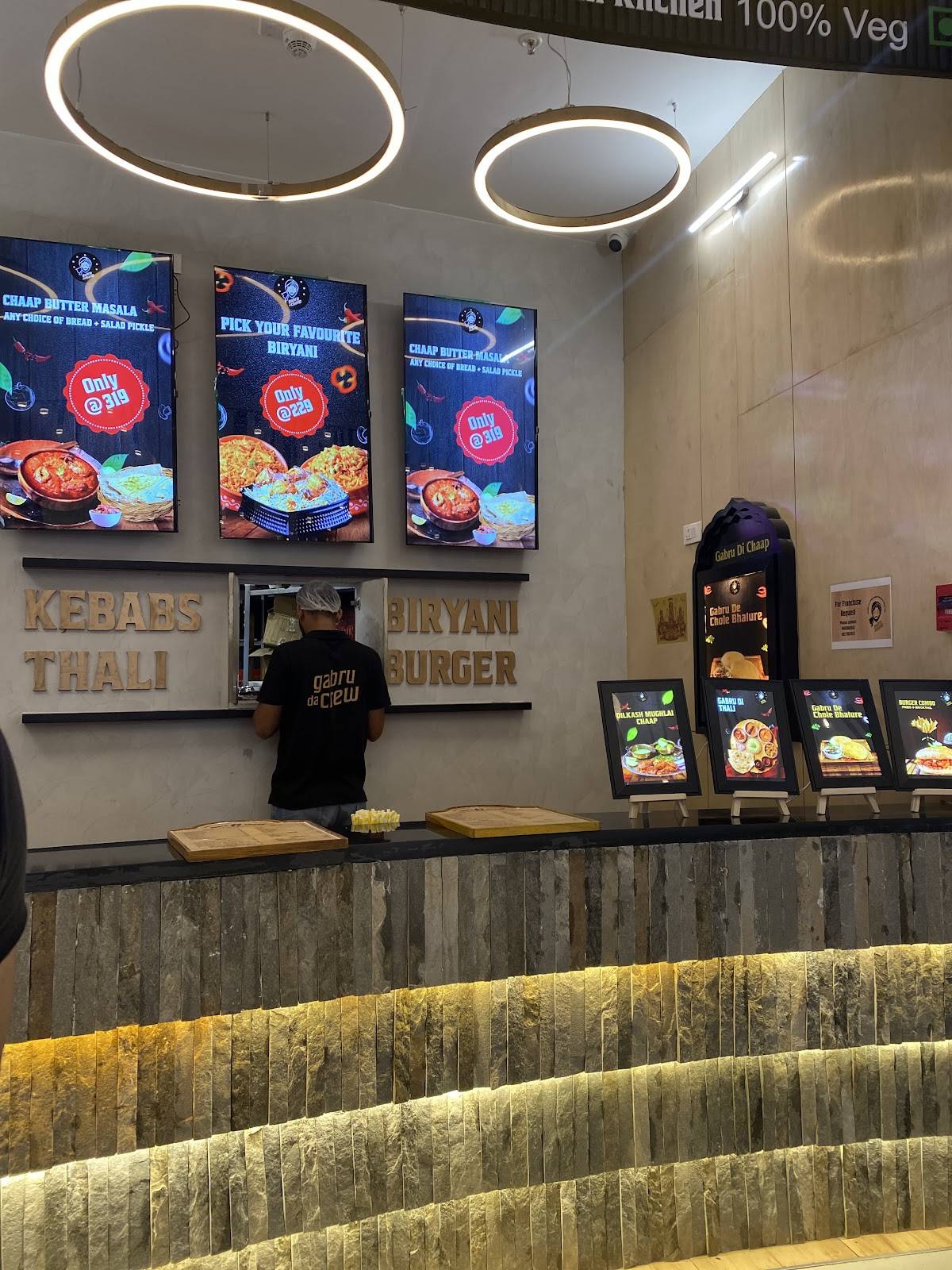 Menu at Gabru Di Chaap, Ahmedabad