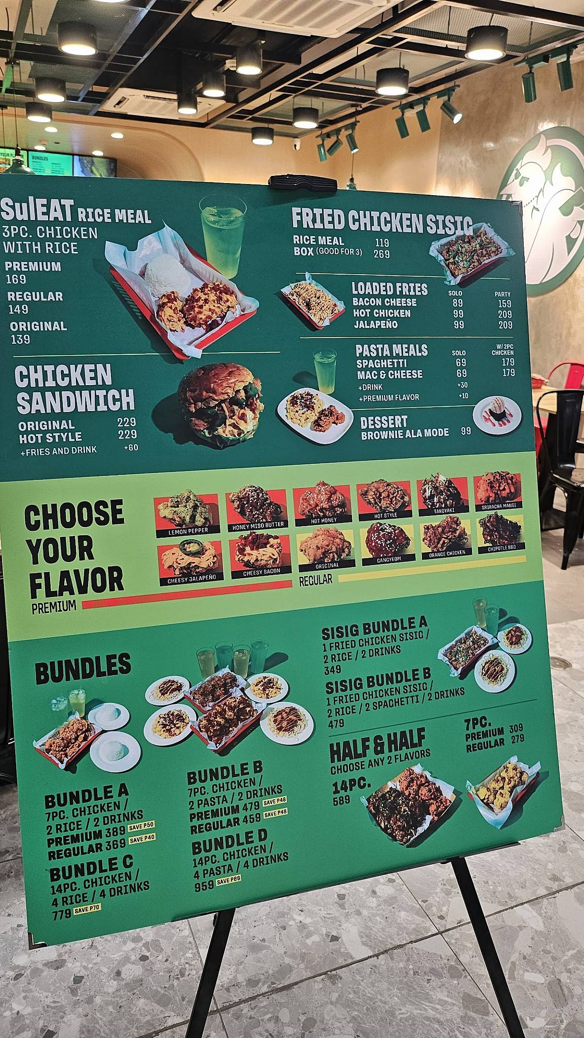 Carta del restaurante Gang Gang Chicken - SM City East Ortigas, Pasig
