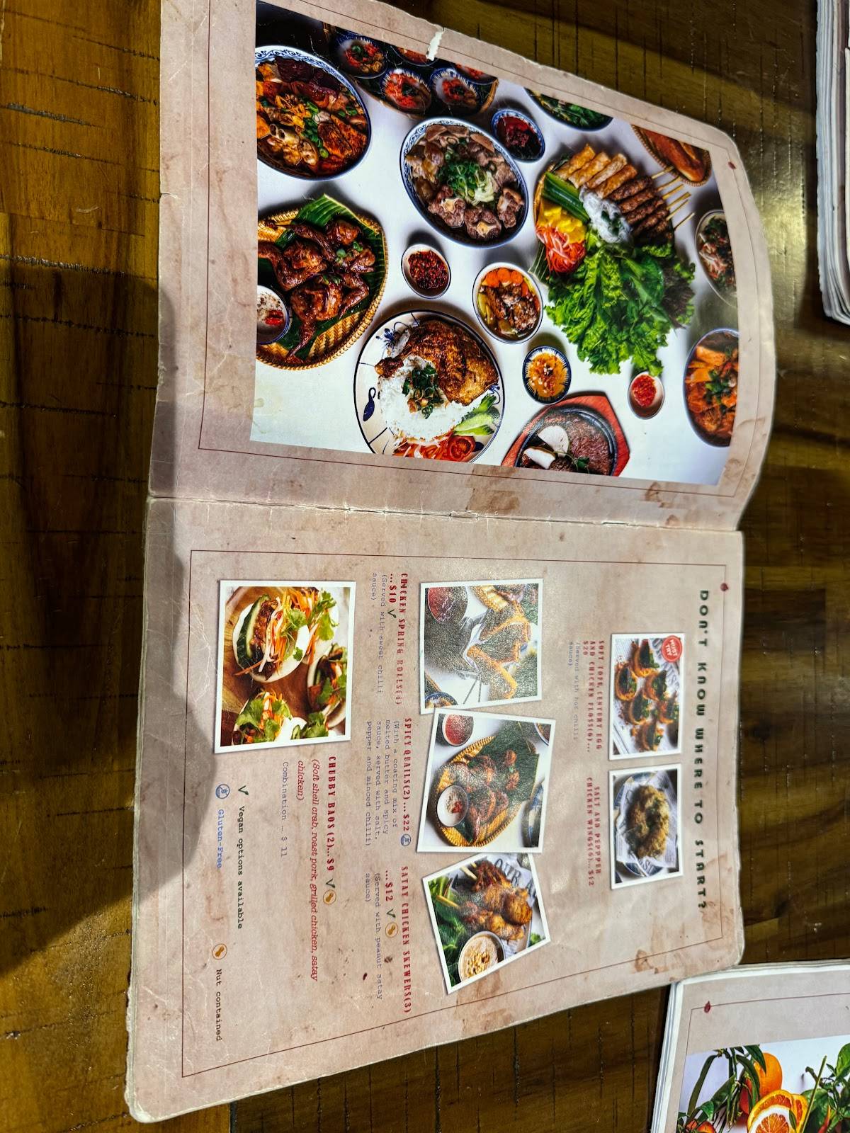 Menu at Gạo Restaurant, Croydon Park