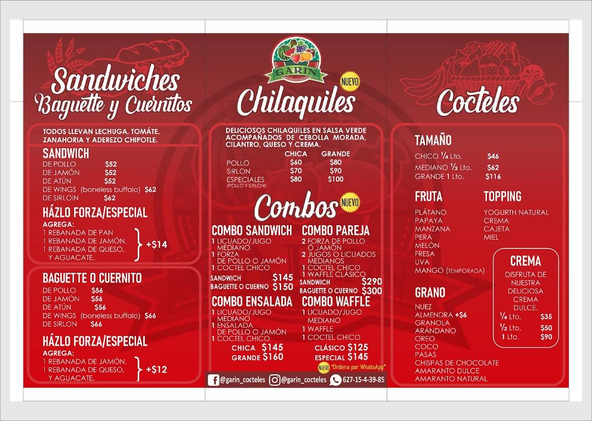 Carta de Garin Santa Barbara, Santa Bárbara