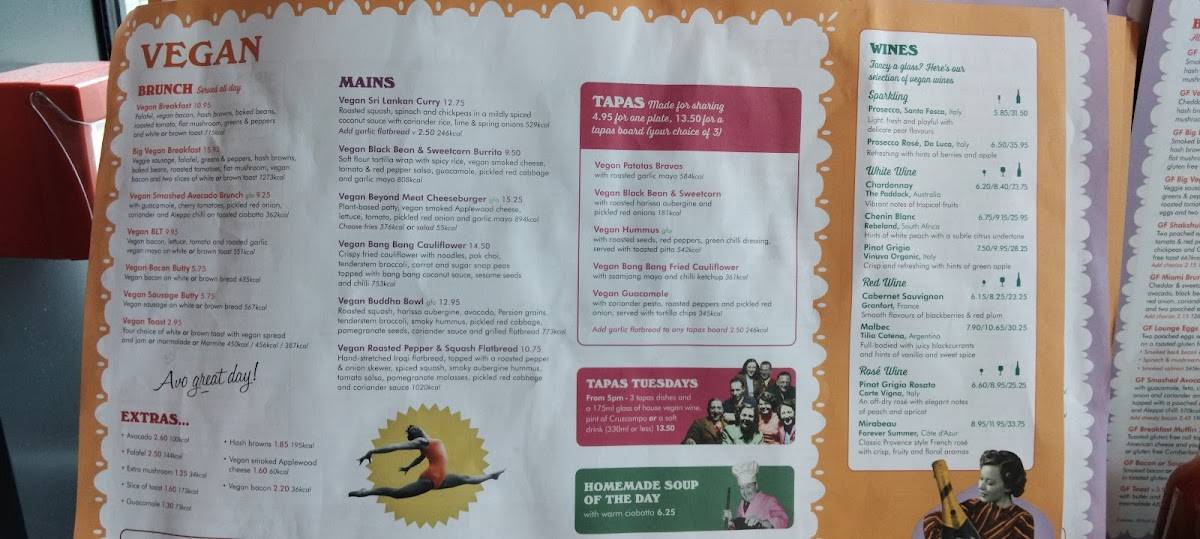 Menu at Gatto Lounge restaurant, Pontypridd