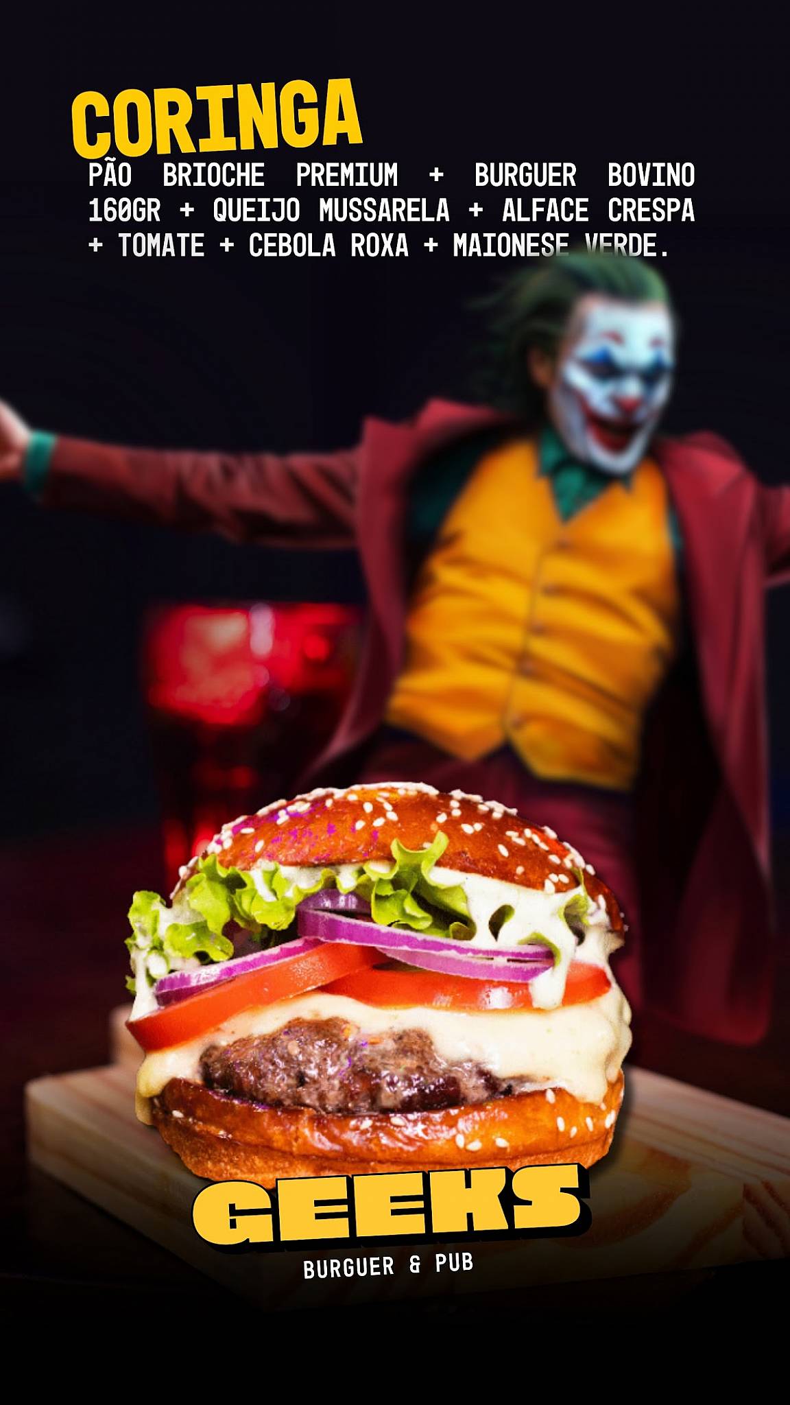 Menu em Geek's burger cariri restaurante, Juazeiro do Norte