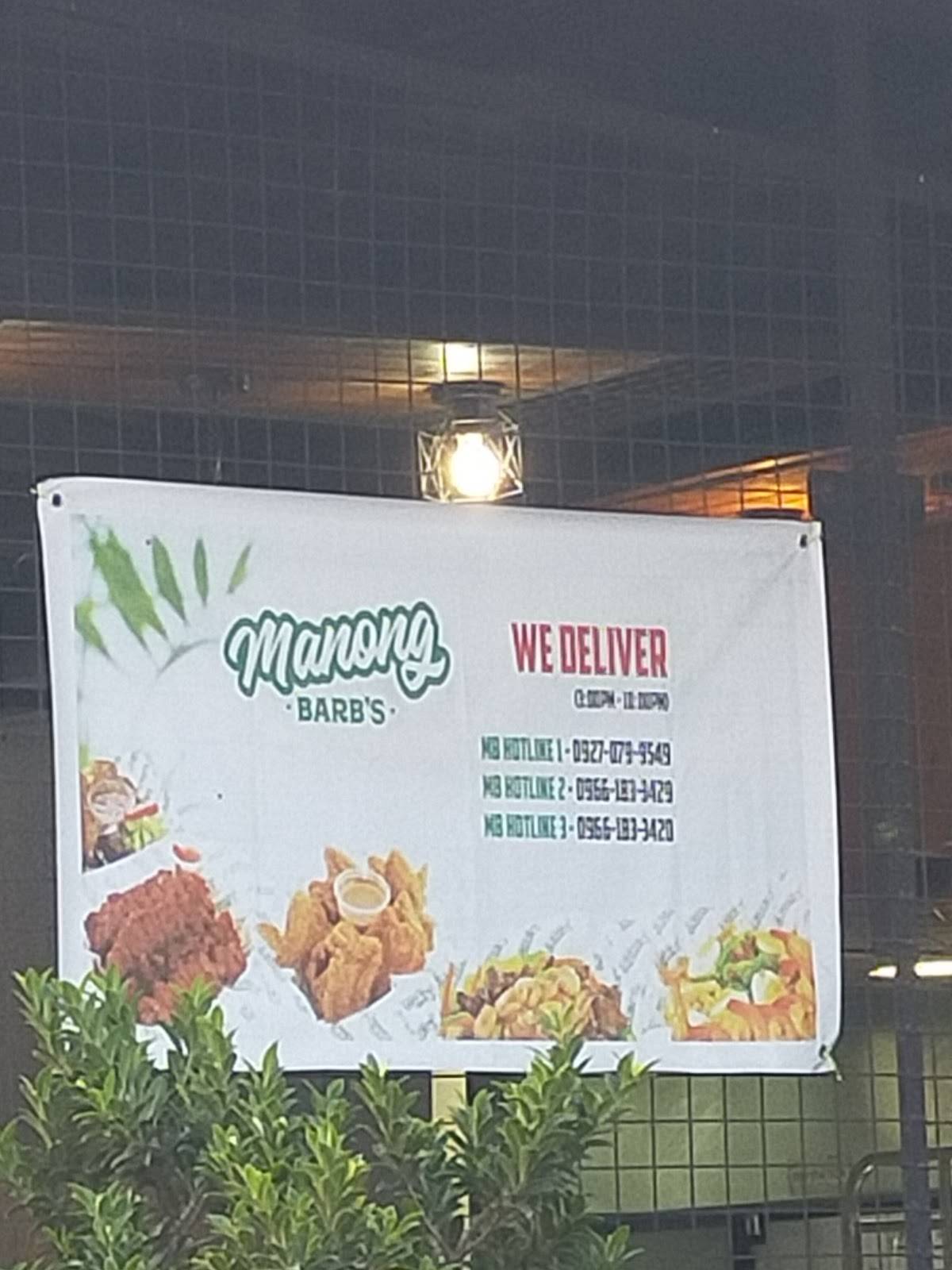 Menu at Manong Barb's - General Trias Branch, General Trias