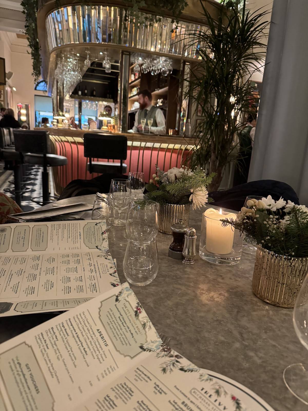 Menu at The Ivy Buchanan Street, Glasgow restaurant, Glasgow, 106 ...
